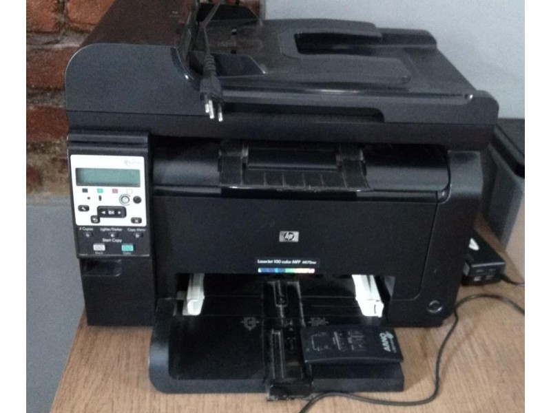 Multifuncional Wireless Hp Laserjet Pro 100 M175nw Color - O seu balc